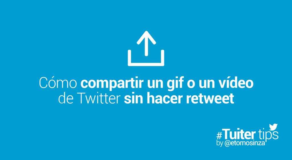 Cómo compartir un vídeo o gif de X (Twitter) sin hacer un retweet